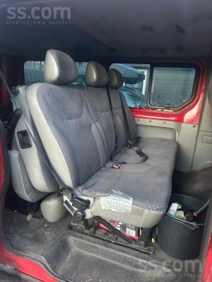 Sarkans Renault Trafic 2006 Jūrmala, ar dzinēja tilpumu 2.00 L un nobraukumu 0 tūkst. km par 990 €, foto 3 vietnē AUTOMOTO.COM.LV
