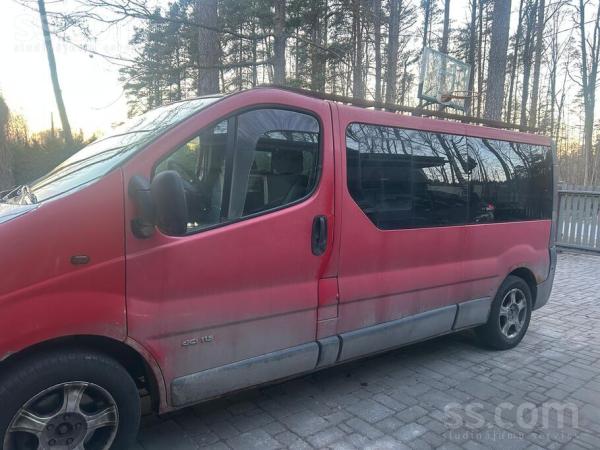 Красный Рено Трафик 2006 в Юрмала, объемом двигателя 2.00 л и пробегом 0 тыс. км за 990 €, фото 5 на AUTOMOTO.COM.LV