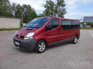 Red Renault Trafic 2006 in Riga, with an engine capacity of 2.50 L and mileage of 0 thousand km for 4350 €, photo 15 on AUTOMOTO.COM.LV