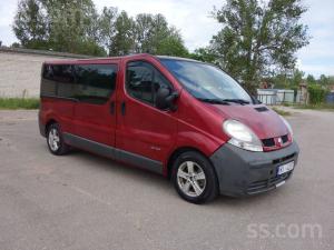Red Renault Trafic 2006 in Riga, with an engine capacity of 2.50 L and mileage of 0 thousand km for 4350 €, photo 16 on AUTOMOTO.COM.LV
