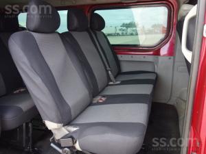 Red Renault Trafic 2006 in Riga, with an engine capacity of 2.50 L and mileage of 0 thousand km for 4350 €, photo 18 on AUTOMOTO.COM.LV