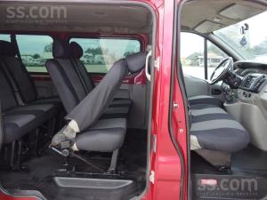 Red Renault Trafic 2006 in Riga, with an engine capacity of 2.50 L and mileage of 0 thousand km for 4350 €, photo 19 on AUTOMOTO.COM.LV