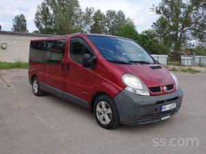 Red Renault Trafic 2006 in Riga, with an engine capacity of 2.50 L and mileage of 0 thousand km for 4350 €, photo 31 on AUTOMOTO.COM.LV
