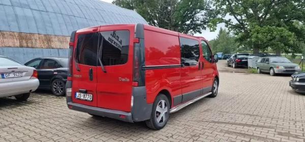 Sarkans Renault Trafic 2006 Valmiera, ar dzinēja tilpumu 1.90 L un nobraukumu 311 tūkst. km par 3850 €, foto 8 vietnē AUTOMOTO.COM.LV