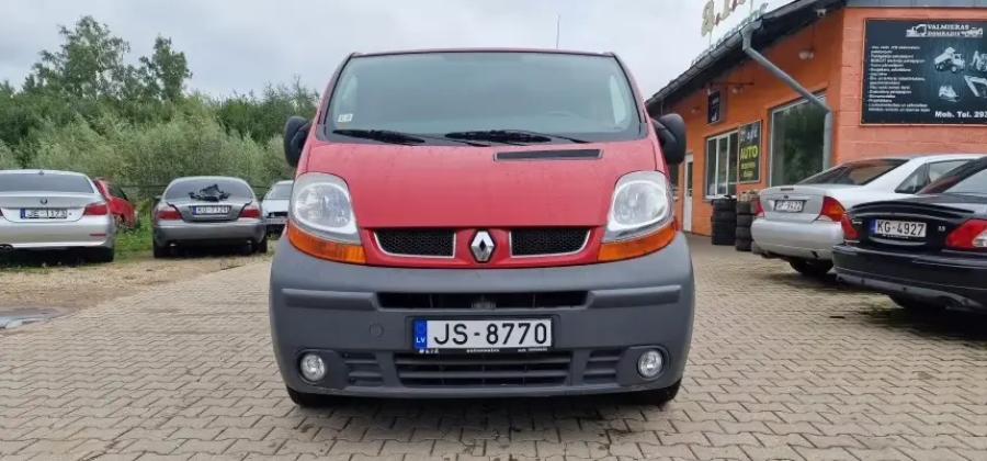 Sarkans Renault Trafic 2006 Valmiera, ar dzinēja tilpumu 1.90 L un nobraukumu 311 tūkst. km par 3850 €, foto 14 vietnē AUTOMOTO.COM.LV