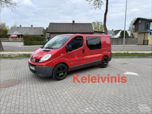 Sarkans Renault Trafic 2008 Utena, ar dzinēja tilpumu 2.00 L un nobraukumu 380 tūkst. km par 4180 €, foto 1 vietnē AUTOMOTO.COM.LV