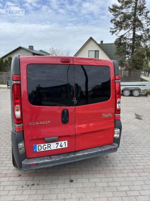 Sarkans Renault Trafic 2008 Utena, ar dzinēja tilpumu 2.00 L un nobraukumu 380 tūkst. km par 4180 €, foto 8 vietnē AUTOMOTO.COM.LV