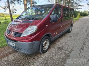 Sarkans Renault Trafic 2010 Ogre, ar dzinēja tilpumu 2.50 L un nobraukumu 285 tūkst. km par 4500 €, foto 3 vietnē AUTOMOTO.COM.LV
