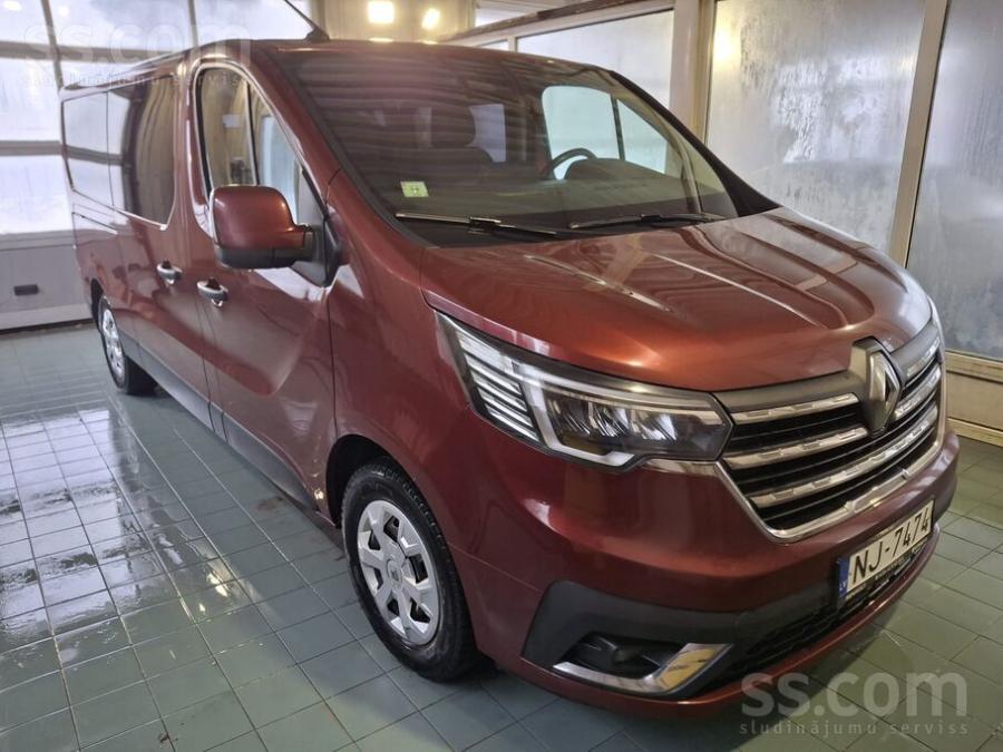 Sarkans Renault Trafic 2022 Rīga, ar dzinēja tilpumu 2.00 L un nobraukumu 703 tūkst. km par 16000 €, foto 15 vietnē AUTOMOTO.COM.LV