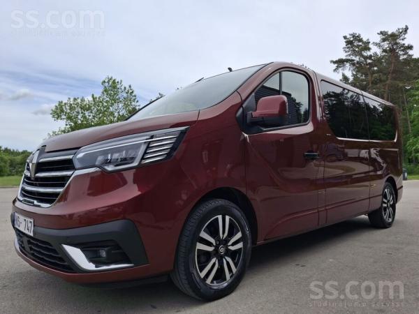 Sarkans Renault Trafic 2023 Rīga, ar dzinēja tilpumu 2.00 L un nobraukumu 86 tūkst. km par 38000 €, foto  vietnē AUTOMOTO.COM.LV