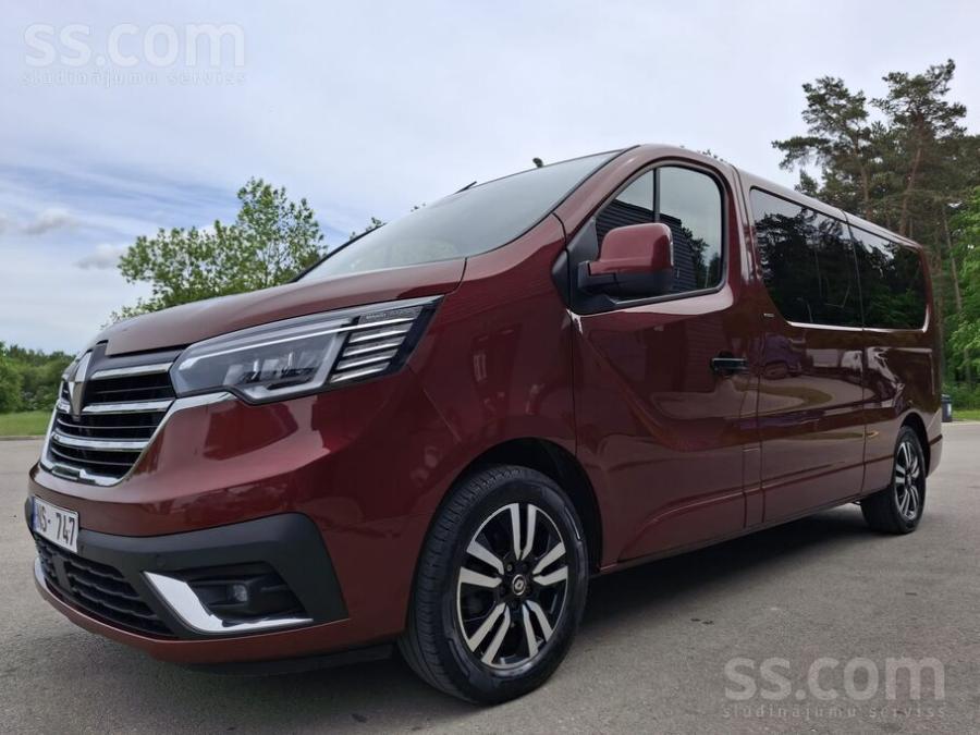 Red Renault Trafic 2023 in Riga, with an engine capacity of 2.00 L and mileage of 86 thousand km for 38000 €, photo 1 on AUTOMOTO.COM.LV