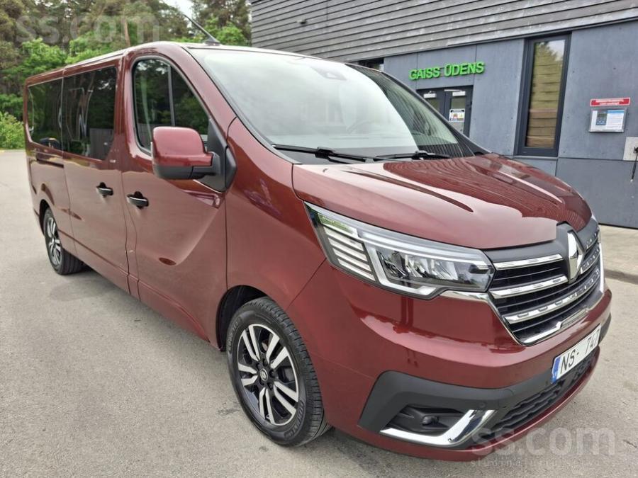 Red Renault Trafic 2023 in Riga, with an engine capacity of 2.00 L and mileage of 86 thousand km for 38000 €, photo 3 on AUTOMOTO.COM.LV