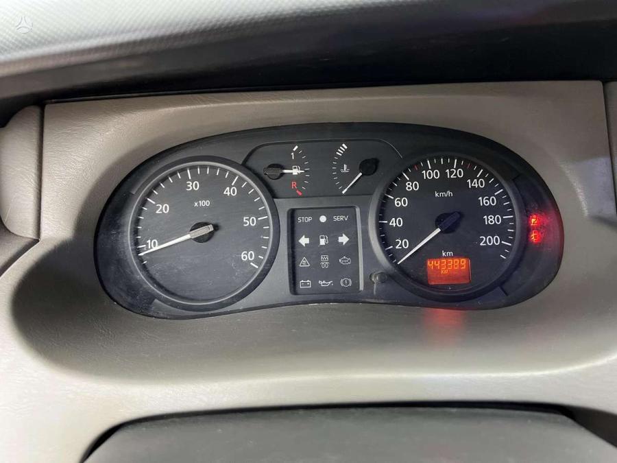 Red Renault Trafic 2004 in Kaunas, with an engine capacity of 2.46 L and mileage of 440 thousand km for 5600 €, photo 22 on AUTOMOTO.COM.LV