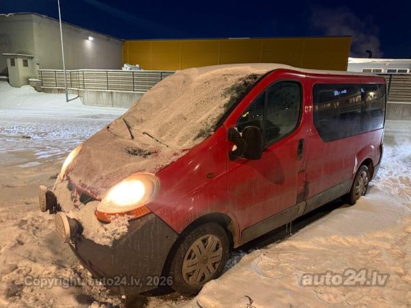 Sarkans Renault Trafic 2006 Tartu, ar dzinēja tilpumu 1.90 L un nobraukumu 0 tūkst. km par 1590 €, foto 3 vietnē AUTOMOTO.COM.LV
