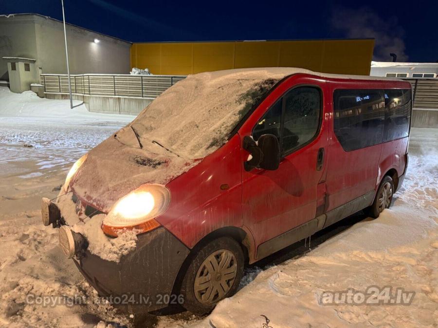 Sarkans Renault Trafic 2006 Tartu, ar dzinēja tilpumu 1.90 L un nobraukumu 0 tūkst. km par 1590 €, foto 3 vietnē AUTOMOTO.COM.LV