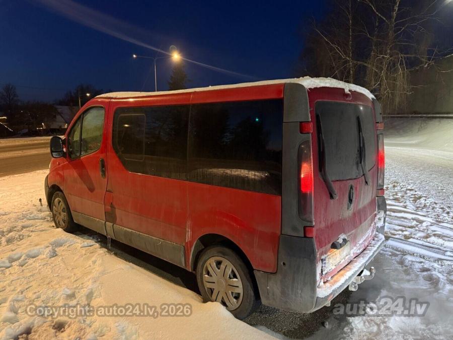 Sarkans Renault Trafic 2006 Tartu, ar dzinēja tilpumu 1.90 L un nobraukumu 0 tūkst. km par 1590 €, foto 4 vietnē AUTOMOTO.COM.LV