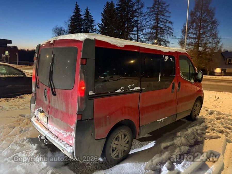 Sarkans Renault Trafic 2006 Tartu, ar dzinēja tilpumu 1.90 L un nobraukumu 0 tūkst. km par 1590 €, foto 6 vietnē AUTOMOTO.COM.LV
