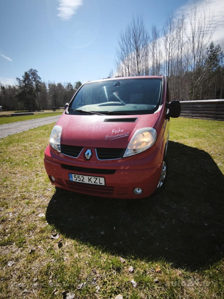 Sarkans Renault Trafic 2012 Tallina, ar dzinēja tilpumu 2.00 L un nobraukumu 262 tūkst. km par 4300 €, foto 1 vietnē AUTOMOTO.COM.LV