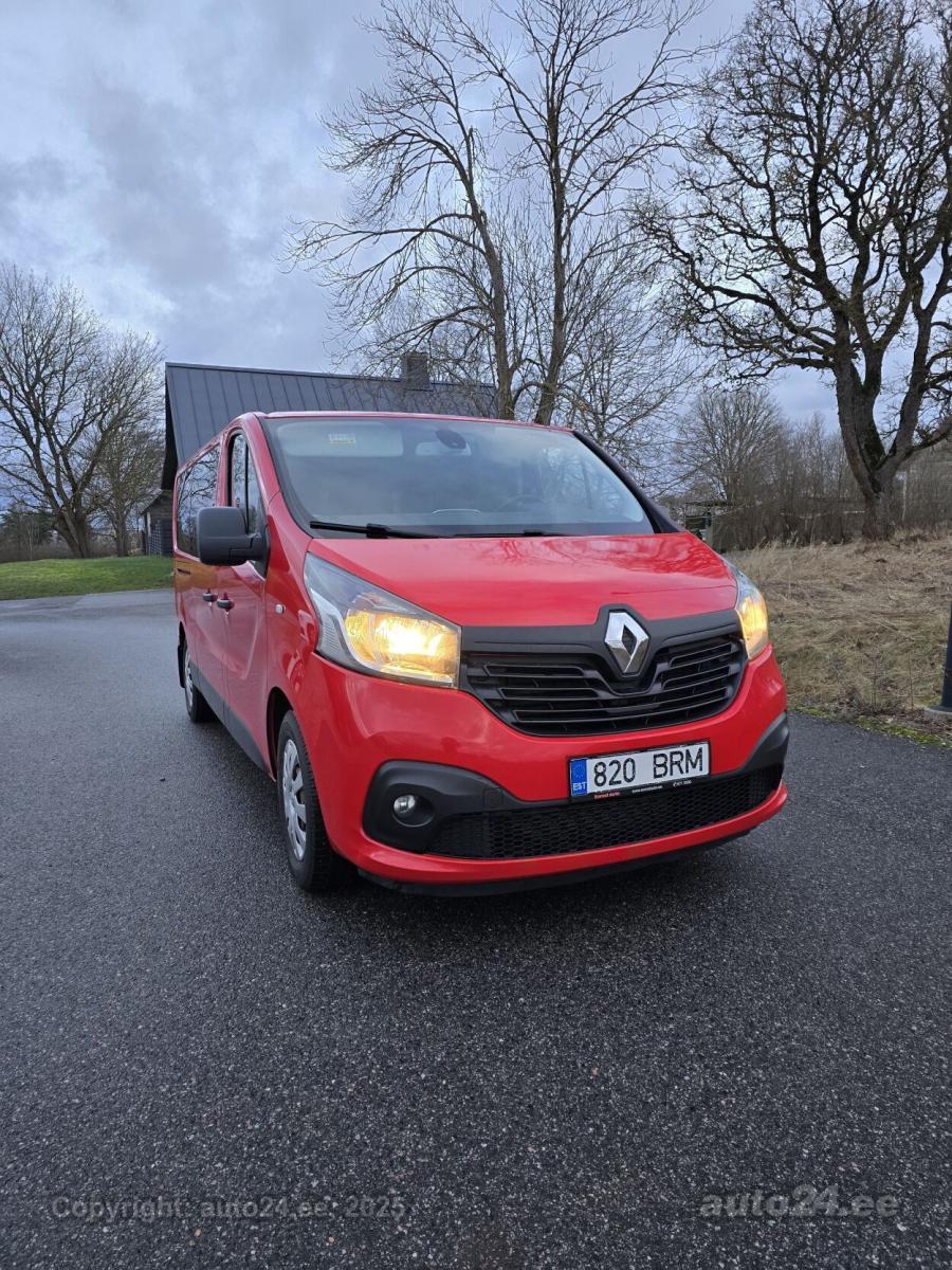 Red Renault Trafic 2016 in Tallinn, with an engine capacity of 1.60 L and mileage of 168 thousand km for 14000 €, photo 1 on AUTOMOTO.COM.LV