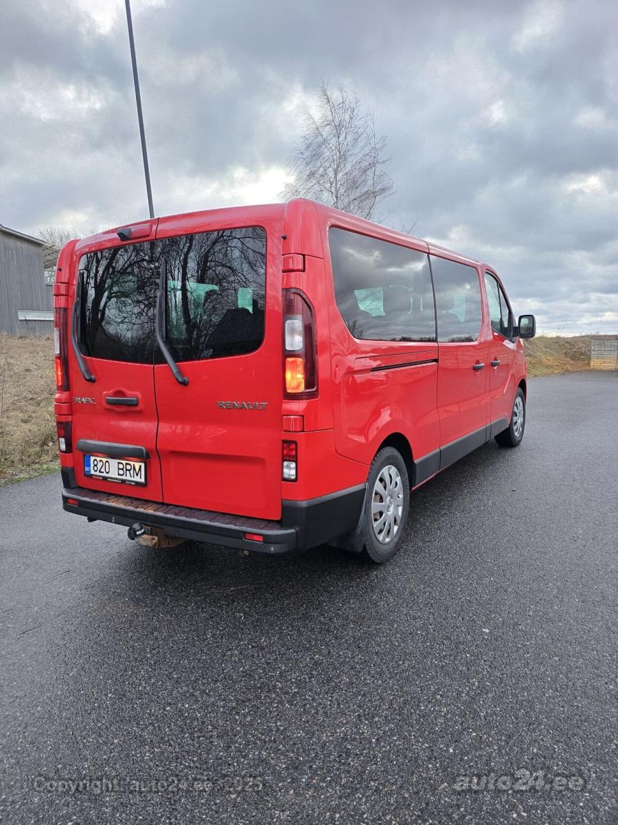 Red Renault Trafic 2016 in Tallinn, with an engine capacity of 1.60 L and mileage of 168 thousand km for 14000 €, photo 3 on AUTOMOTO.COM.LV