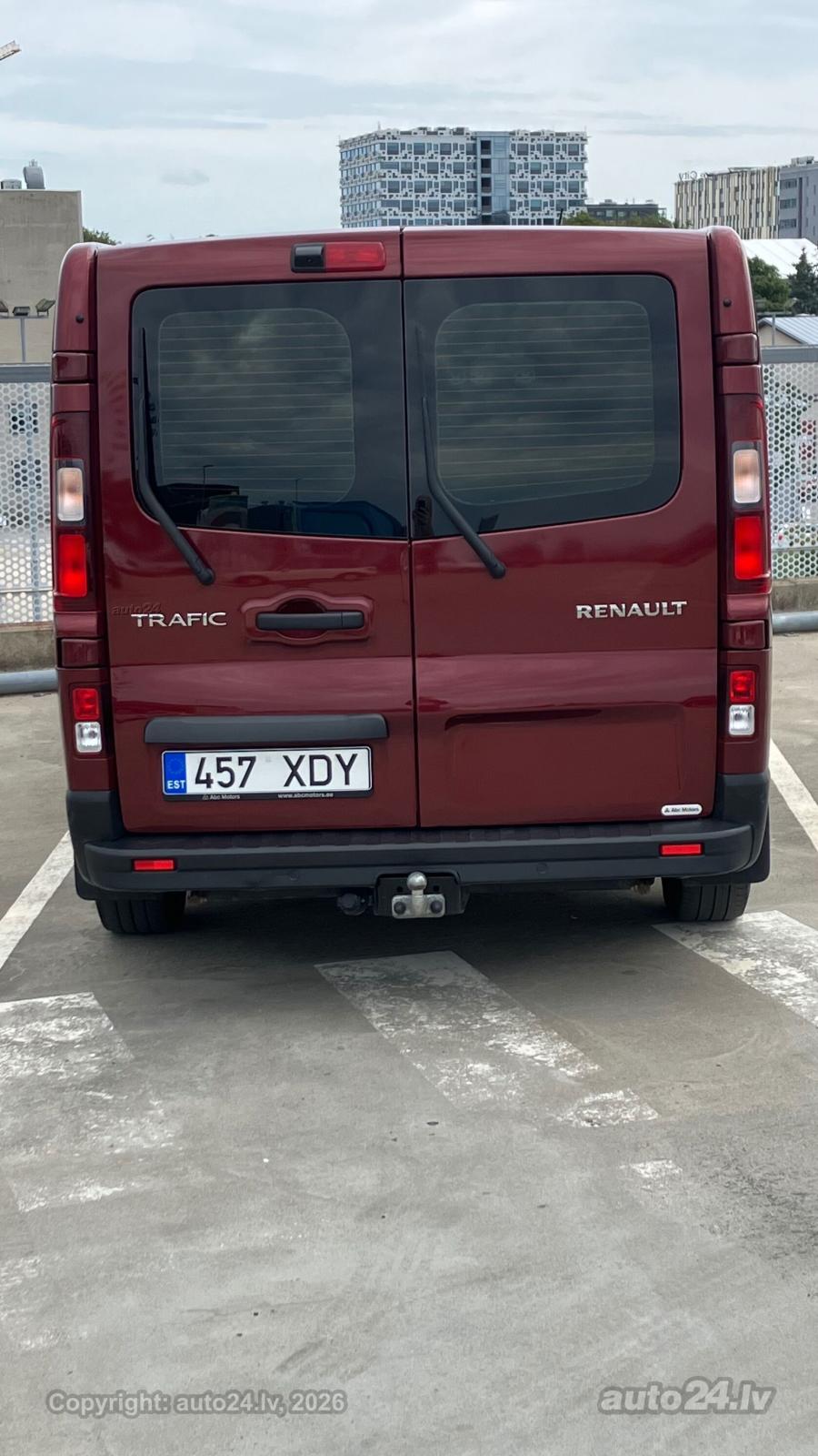 Sarkans Renault Trafic 2023 Tallina, ar dzinēja tilpumu 2.00 L un nobraukumu 94 tūkst. km par 34490 €, foto 7 vietnē AUTOMOTO.COM.LV