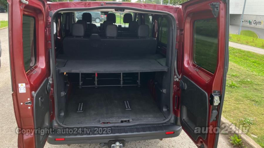 Sarkans Renault Trafic 2023 Tallina, ar dzinēja tilpumu 2.00 L un nobraukumu 94 tūkst. km par 34490 €, foto 15 vietnē AUTOMOTO.COM.LV