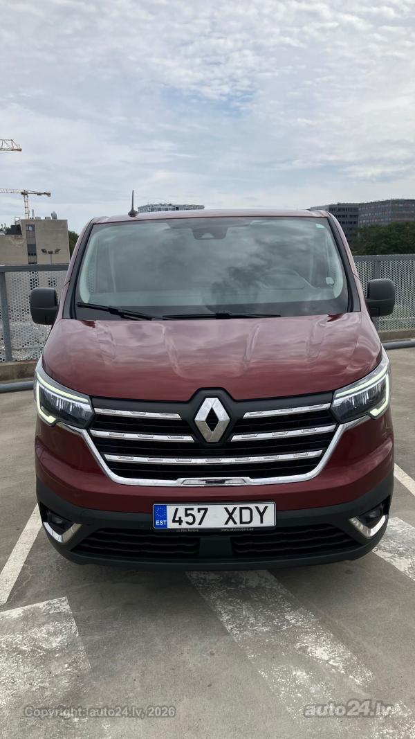Sarkans Renault Trafic 2023 Tallina, ar dzinēja tilpumu 2.00 L un nobraukumu 94 tūkst. km par 34490 €, foto 3 vietnē AUTOMOTO.COM.LV