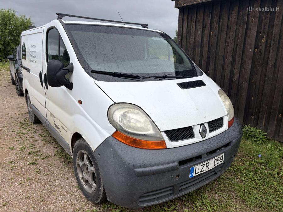 Balts Renault Trafic 2003 Kretinga, ar dzinēja tilpumu 0.00 L un nobraukumu 400 tūkst. km par 2300 €, foto 1 vietnē AUTOMOTO.COM.LV