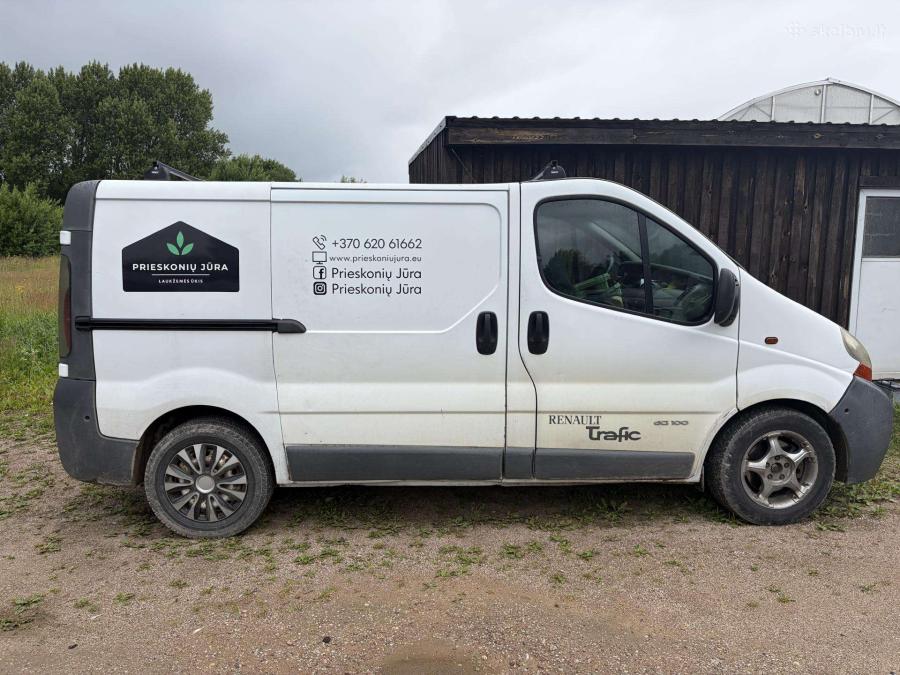 Balts Renault Trafic 2003 Kretinga, ar dzinēja tilpumu 0.00 L un nobraukumu 400 tūkst. km par 2300 €, foto 3 vietnē AUTOMOTO.COM.LV