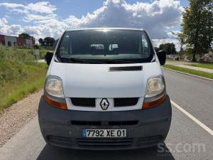 White Renault Trafic 2003 in Jelgava, with an engine capacity of 1.90 L and mileage of 278 thousand km for 3600 €, photo 8 on AUTOMOTO.COM.LV