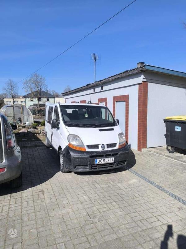 Balts Renault Trafic 2003 Akmenė, ar dzinēja tilpumu 1.87 L un nobraukumu 320 tūkst. km par 2200 €, foto 6 vietnē AUTOMOTO.COM.LV