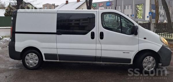 Balts Renault Trafic 2004 Daugavpils, ar dzinēja tilpumu 1.90 L un nobraukumu 225 tūkst. km par 4650 €, foto 6 vietnē AUTOMOTO.COM.LV