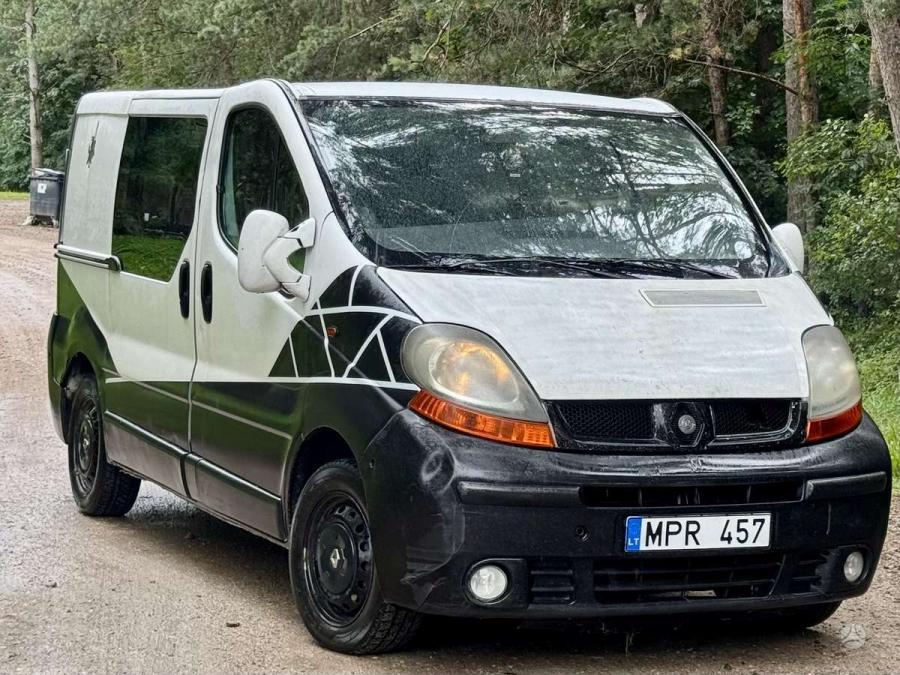 Balts Renault Trafic 2005 Radviliškis, ar dzinēja tilpumu 1.90 L un nobraukumu 320 tūkst. km par 1650 €, foto 1 vietnē AUTOMOTO.COM.LV