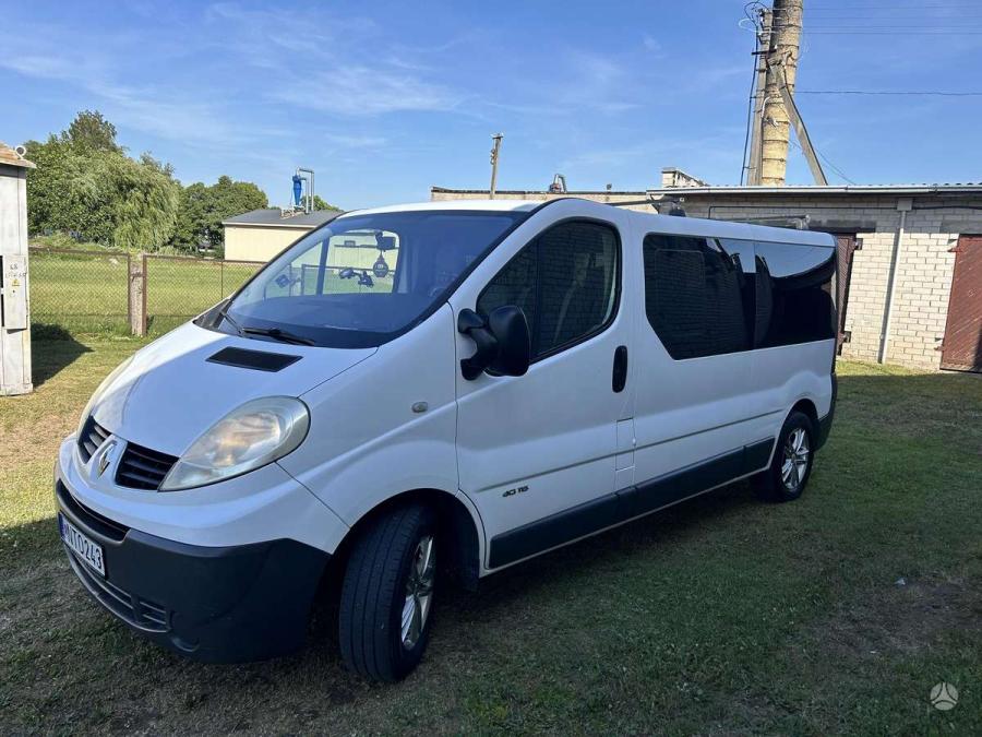 Balts Renault Trafic 2008 Tauragė, ar dzinēja tilpumu 2.00 L un nobraukumu 291 tūkst. km par 6000 €, foto 3 vietnē AUTOMOTO.COM.LV