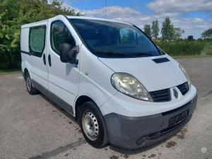 White Renault Trafic 2009 in Ukmerge, with an engine capacity of 2.00 L and mileage of 194 thousand km for 3750 €, photo 3 on AUTOMOTO.COM.LV