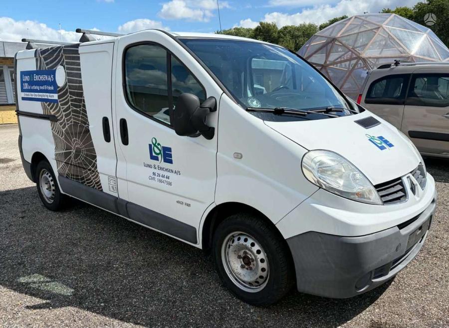 Balts Renault Trafic 2010 Kauņa, ar dzinēja tilpumu 2.00 L un nobraukumu 64 tūkst. km par 4999 €, foto 1 vietnē AUTOMOTO.COM.LV