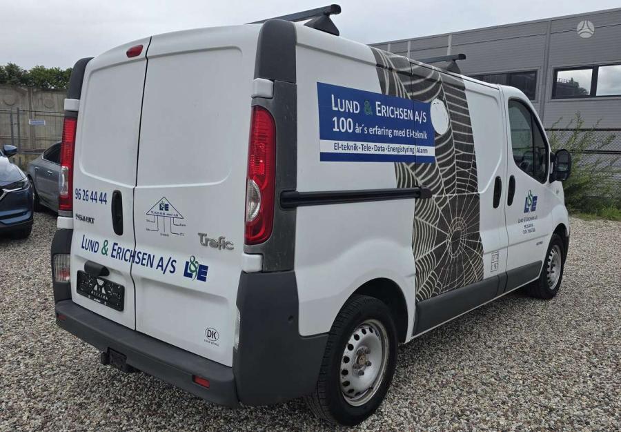 Balts Renault Trafic 2010 Kauņa, ar dzinēja tilpumu 2.00 L un nobraukumu 65 tūkst. km par 4699 €, foto 5 vietnē AUTOMOTO.COM.LV