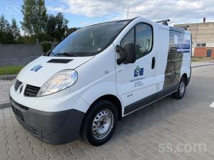 Белый Рено Трафик 2010 в Елгава, объемом двигателя 2.00 л и пробегом 65 тыс. км за 7900 €, фото  на AUTOMOTO.COM.LV