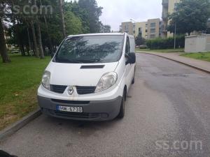 White Renault Trafic 2010 in Riga, with an engine capacity of 2.00 L and mileage of 420 thousand km for 2500 €, photo  on AUTOMOTO.COM.LV