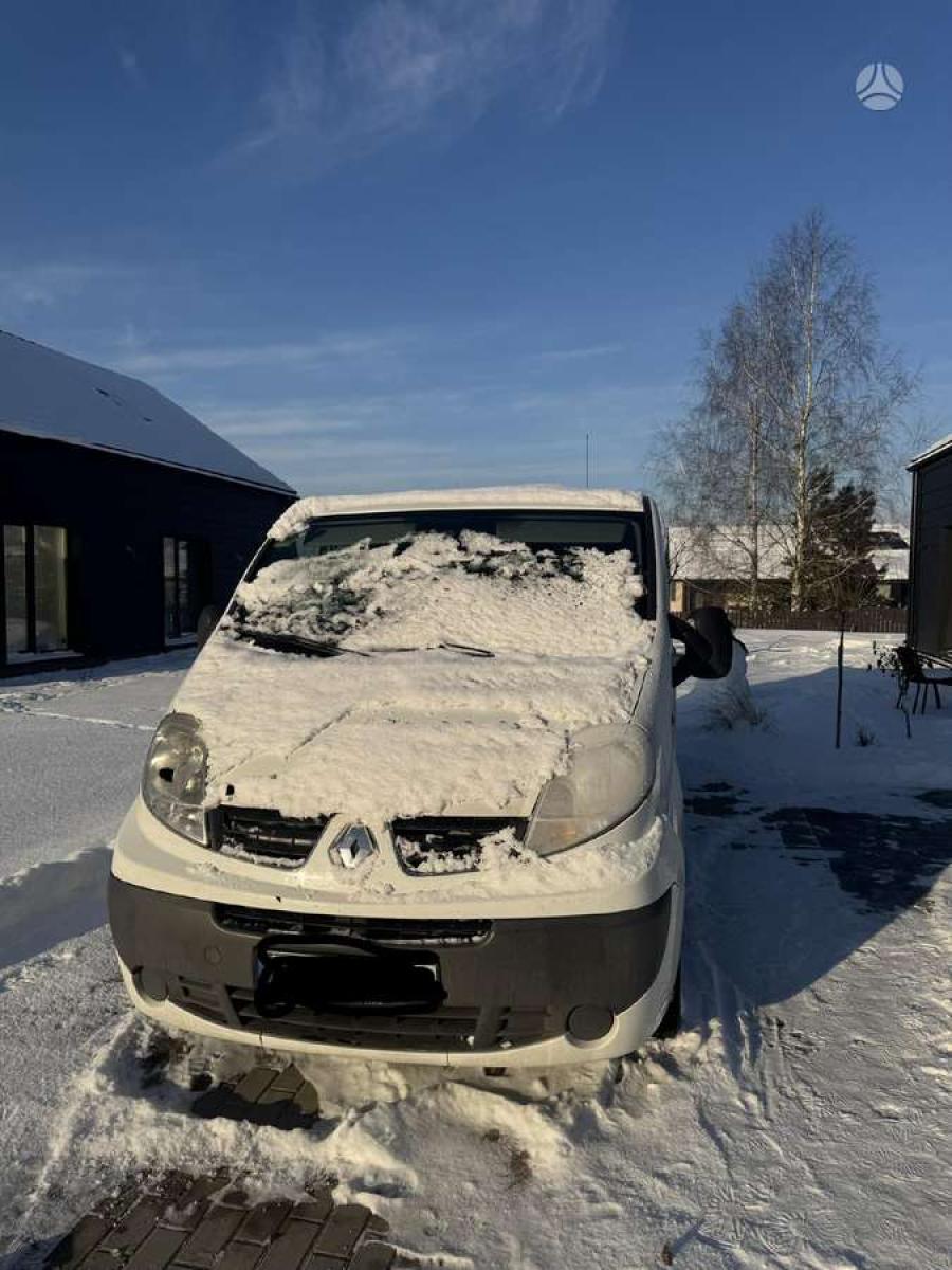 Balts Renault Trafic 2011 Viļņa, ar dzinēja tilpumu 2.50 L un nobraukumu 189 tūkst. km par 6000 €, foto 10 vietnē AUTOMOTO.COM.LV