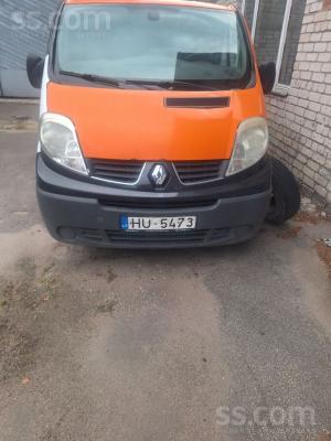White Renault Trafic 2011 in Riga, with an engine capacity of 2.00 L and mileage of 466 thousand km for 2600 €, photo  on AUTOMOTO.COM.LV