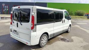 White Renault Trafic 2012 in Vilnius, with an engine capacity of 2.00 L and mileage of 302 thousand km for 8300 €, photo 6 on AUTOMOTO.COM.LV