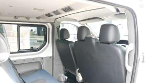 White Renault Trafic 2012 in Vilnius, with an engine capacity of 2.00 L and mileage of 302 thousand km for 8300 €, photo 10 on AUTOMOTO.COM.LV