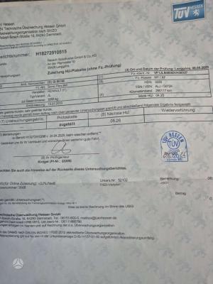 Белый Рено Трафик 2013 в Мариямполе, объемом двигателя 2.00 л и пробегом 285 тыс. км за 9200 €, фото 25 на AUTOMOTO.COM.LV