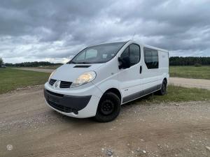 White Renault Trafic 2013 in Moletai, with an engine capacity of 2.00 L and mileage of 358 thousand km for 5500 €, photo  on AUTOMOTO.COM.LV