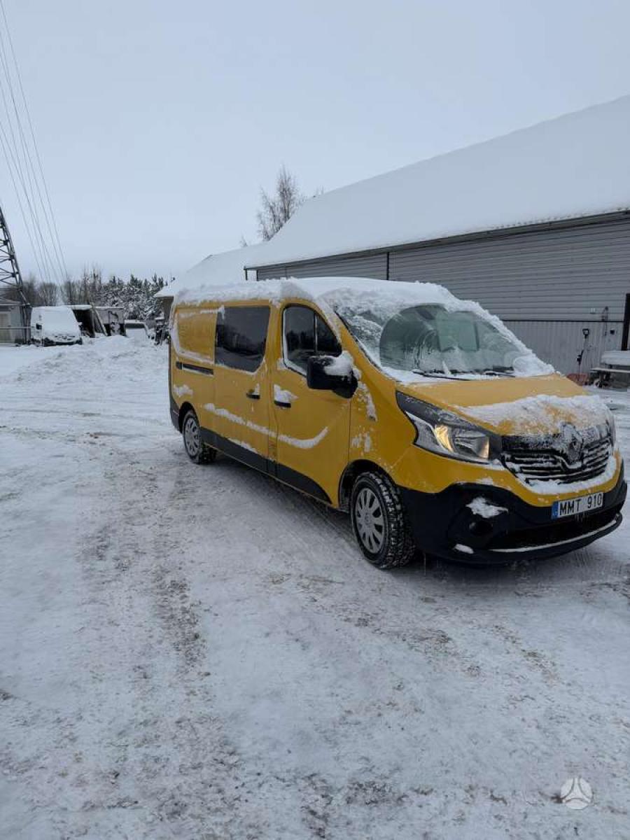 Balts Renault Trafic 2014 Tauragė, ar dzinēja tilpumu 1.60 L un nobraukumu 190 tūkst. km par 4800 €, foto 2 vietnē AUTOMOTO.COM.LV