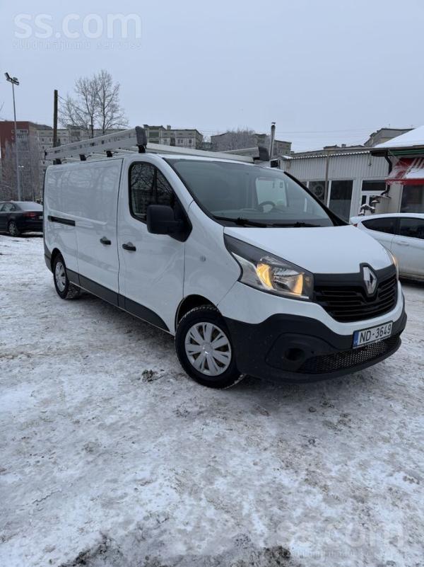 White Renault Trafic 2014 in Riga, with an engine capacity of 1.60 L and mileage of 325 thousand km for 8500 €, photo 1 on AUTOMOTO.COM.LV