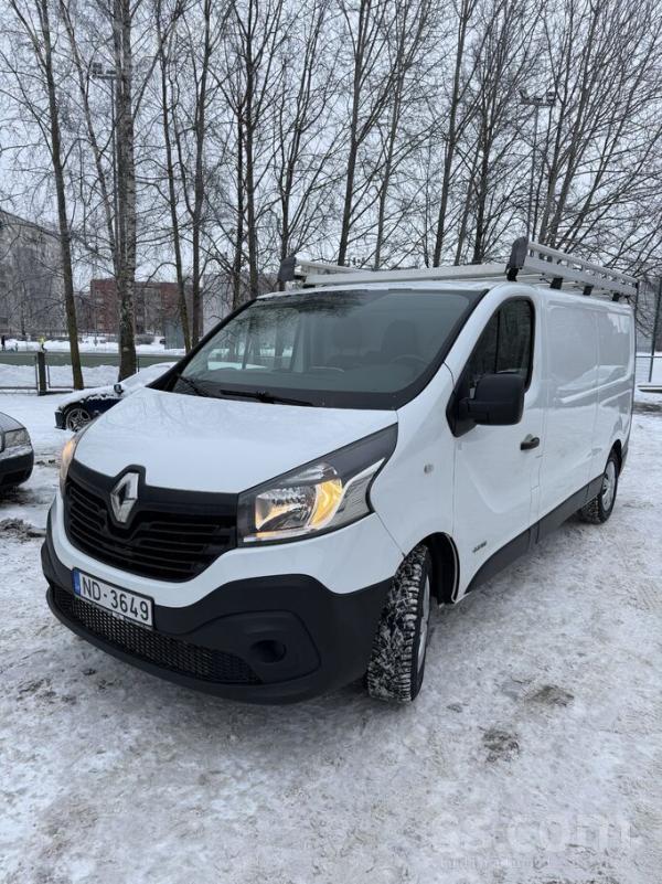White Renault Trafic 2014 in Riga, with an engine capacity of 1.60 L and mileage of 325 thousand km for 8500 €, photo 2 on AUTOMOTO.COM.LV
