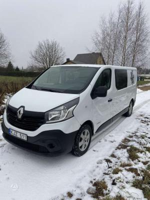 White Renault Trafic 2015 in Rokiskis, with an engine capacity of 1.60 L and mileage of 650 thousand km for 6200 €, photo  on AUTOMOTO.COM.LV