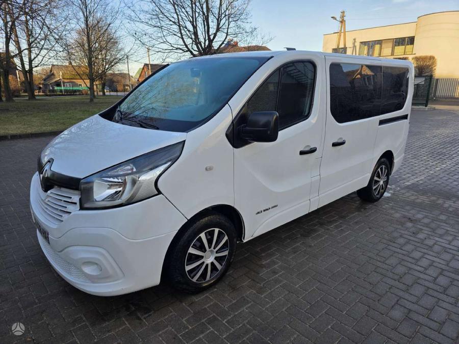 Balts Renault Trafic 2015 Tauragė, ar dzinēja tilpumu 1.60 L un nobraukumu 225 tūkst. km par 5500 €, foto 3 vietnē AUTOMOTO.COM.LV